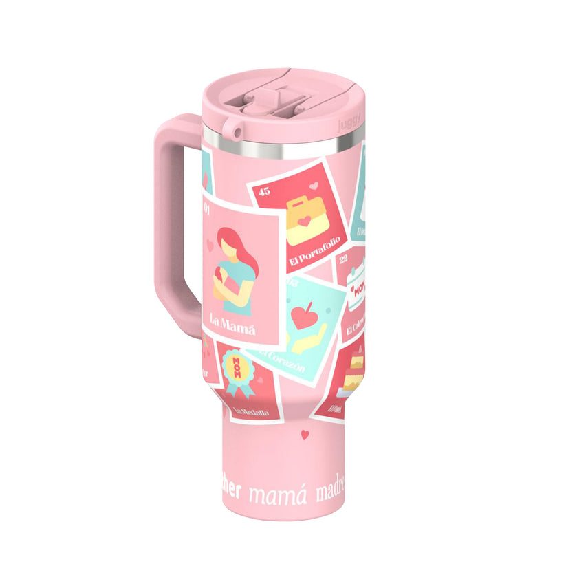 La Mamá 40 oz Stainless Tumbler – MexiStuff