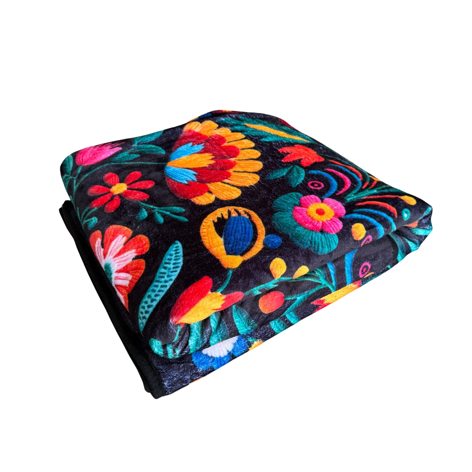 Bordado Pattern Lux Throw Blanket – MexiStuff